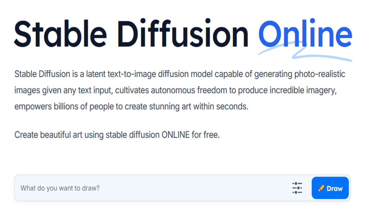 Stable Diffusion - Open source text to image model
